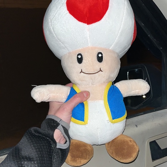 Nintendo | Toys | Nintendo Super Mario Bros Toadstool Plush 6 | Poshmark